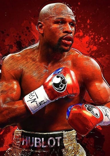 Plakat Floyd Mayweather Jr. Boxer Boks 40x30 cm - Atram | Sklep EMPIK.COM