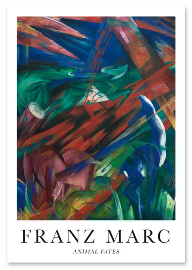 Plakat Franz Marc animal fates 61x91 cm - Inna marka | Sklep EMPIK.COM