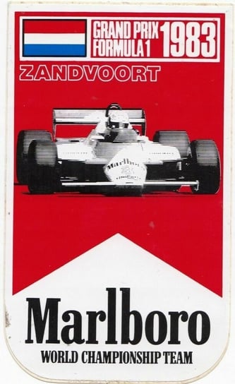 Plakat Grand Prix Formula 1 1983 Retro 70x50 cm - Atram | Sklep EMPIK.COM