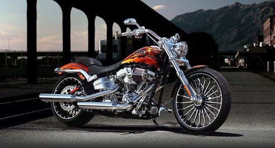 Plakat Harley-Davidson Motocykl Motor 50x40 cm - Atram | Sklep EMPIK.COM