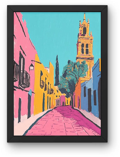Plakat - Moja Guadalajara 4 30x40 - Harry Monkey | Sklep EMPIK.COM