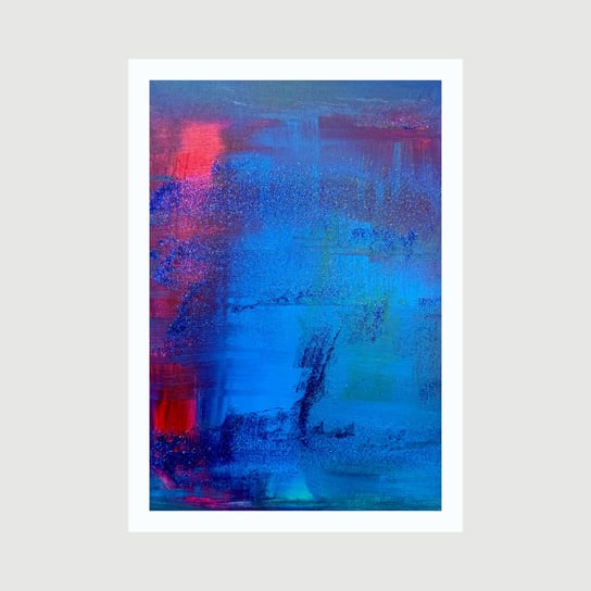 Plakat obrazu Monandria "Ogień oceanu" 70x50 - Monandria | Sklep EMPIK.COM