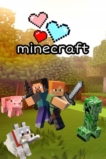 Plakat poster Minecraft World Maxi Steve &Alex - Atram | Sklep EMPIK.COM