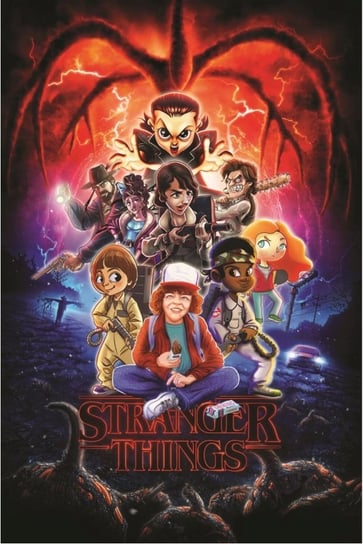 Plakat Poster Stranger Things serial 90x60cm - Atram | Sklep EMPIK.COM