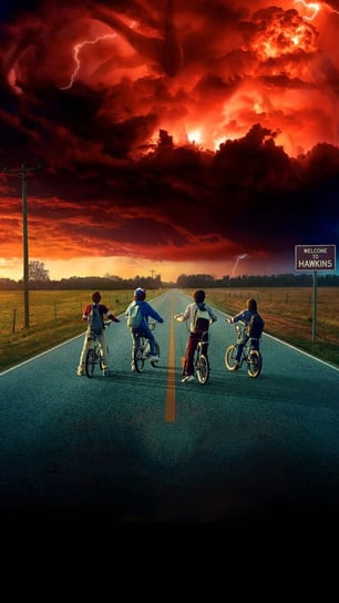Plakat Stranger Things Netflix serial 100x70 cm - Atram | Sklep EMPIK.COM