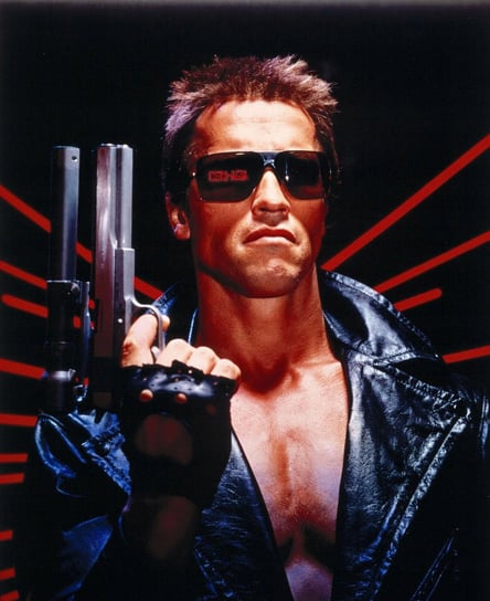 Plakat Terminator Arnold Schwarzenegger 50x40 cm - Atram | Sklep EMPIK.COM