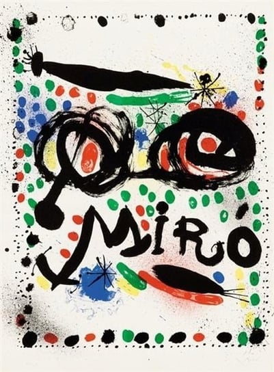 Plakat The Farm Miró Joan Miro ART Sztuka Obraz Vintage Retro 100x70 cm ...