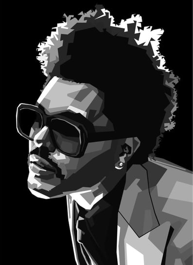 Plakat THE WEEKND WEEKEND Retro Vintage FotoPlakat 50x40 cm #35 - Atram ...