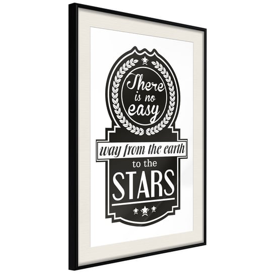 Plakat - There is no easy way from the earth to the stars [Poster ...