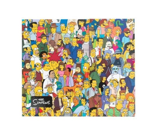 Planer tygodniowy w twardej oprawie The Simpsons Dla dzieci 19x16,5 cm ...