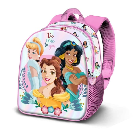 Plecak 3D Księżniczki Disney 31 cm – Urokliwy towarzysz każdej młodej ...