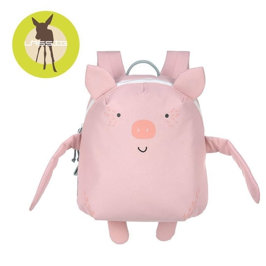 Plecak dla przedszkolaka dla dziewczynki świnka różowy Lassig - Lassig | Sklep EMPIK.COM
