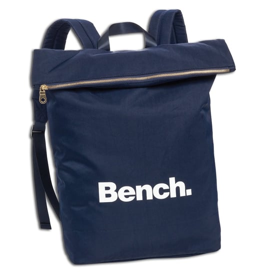 Plecak młodzieżowy damski miejski nylonowy granatowy ORI314M - Bench ...
