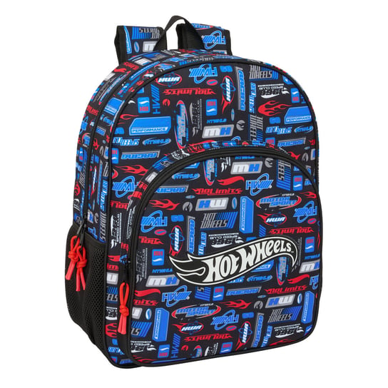 Plecak szkolny Hot Wheels Wielokolorowy 33 x 42 x 14 cm - Inna marka ...