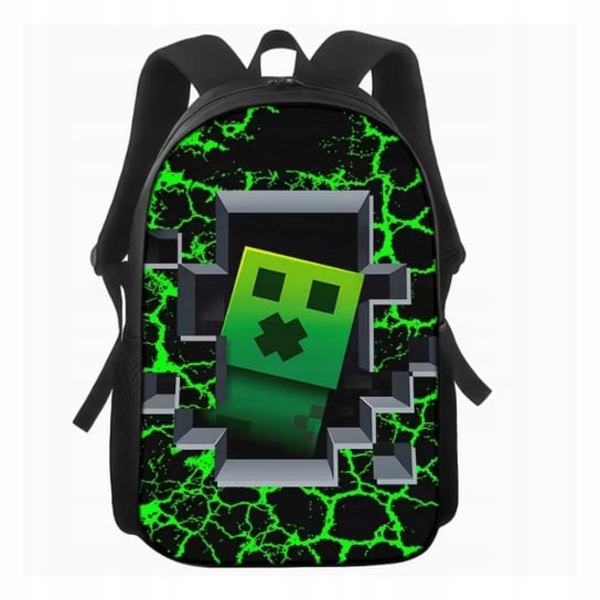 PLECAK SZKOLNY PRZEDSZKOLNY CREEPER MINECRAFT TORNISTER NA WYCIECZKE ...