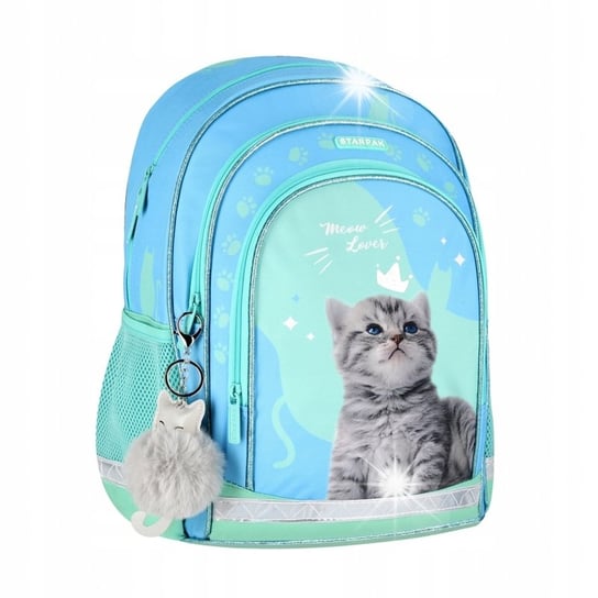 PLECAK SZKOLNY TORNISTER DLA DZIEWCZYNKI KOT KOTEK KLASA 1 3 - inna (Inny) | Sklep EMPIK.COM