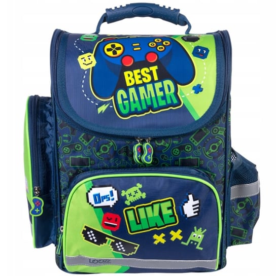 PLECAK SZKOLNY TORNISTER LOOZZ KIDS BEST GAMER - St.Majewski | Sklep ...