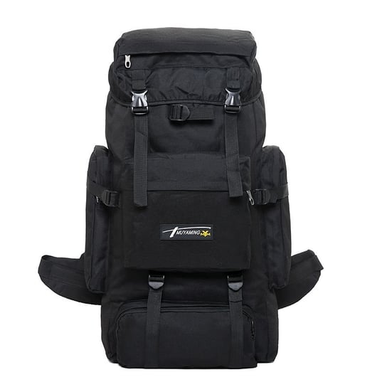 Plecak taktyczny wosjkowy turystyczny 70L Czarny - No Brand | Sport Sklep EMPIK.COM