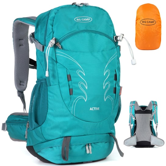 Plecak turystyczny trekkingowy RG CAMP Active 25L ze stelażem na rower ...