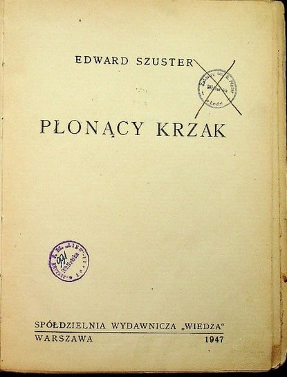 Płonący krzak 1947 r. - W opisie | Książka w Empik