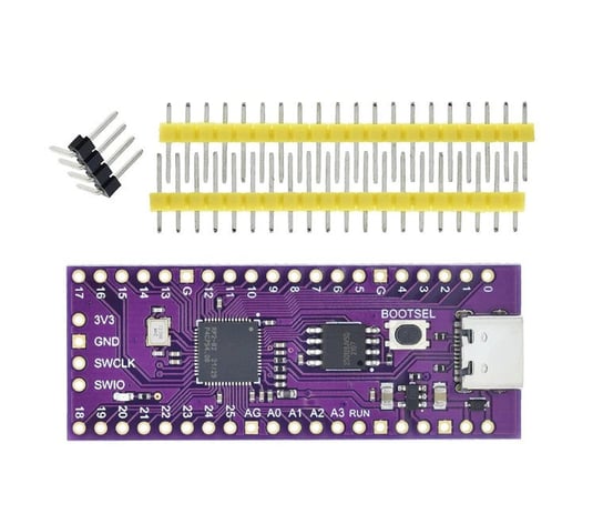 PŁYTKA PROTOTYPOWA PICO RP2040 16MB TYPE-C - Inny producent | Sklep ...
