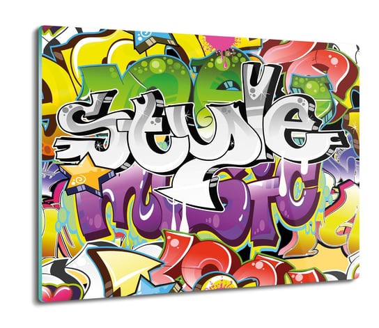 płyty ochronne na indukcję Napisy graffiti 60x52, ArtprintCave ...