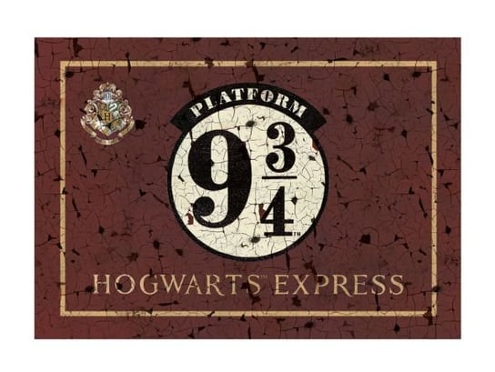 Pocztówka Harry Potter Peron 9 3/4 pocztówki kartki pocztowe - Harry ...