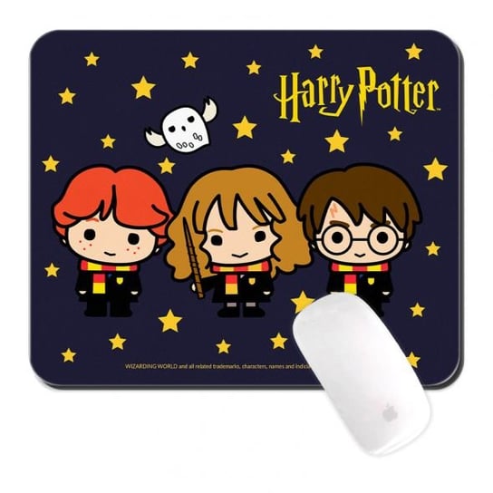 Podkładka pod myszkę gamingowa Harry Potter Trio na biurko 23x19 cm ...