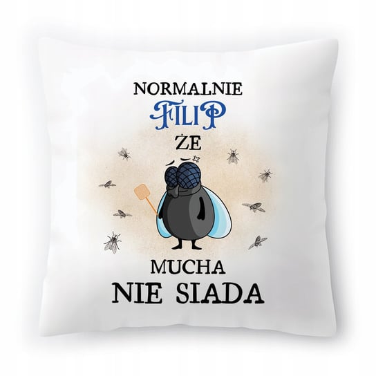 Poduszka Dla Filipa na Urodziny Imieniny Prezent z Nadrukiem ze ...