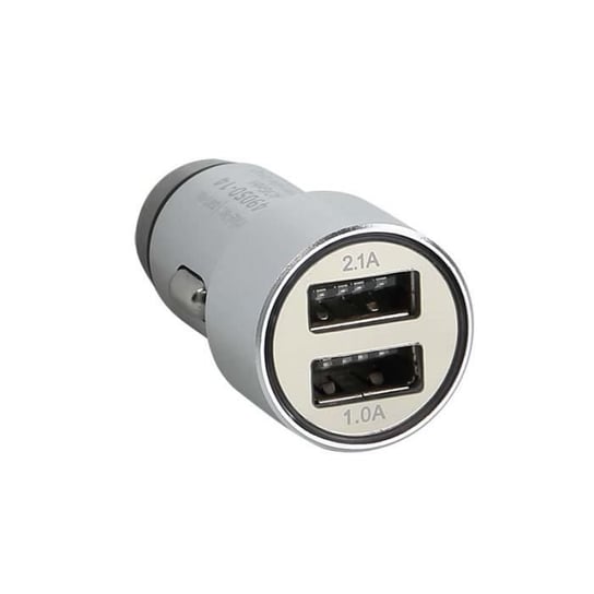 Podwójna ładowarka USB do zapalniczki samochodowej 12V/24V 1x2,1A + 1x1A - Inna marka ...