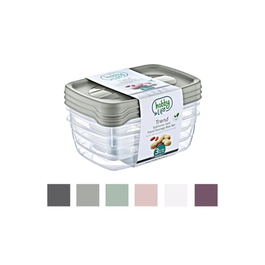 Pojemnik Na Żywność Komplet 3 Szt 0,3L 300Ml - Inny producent | Sklep EMPIK.COM