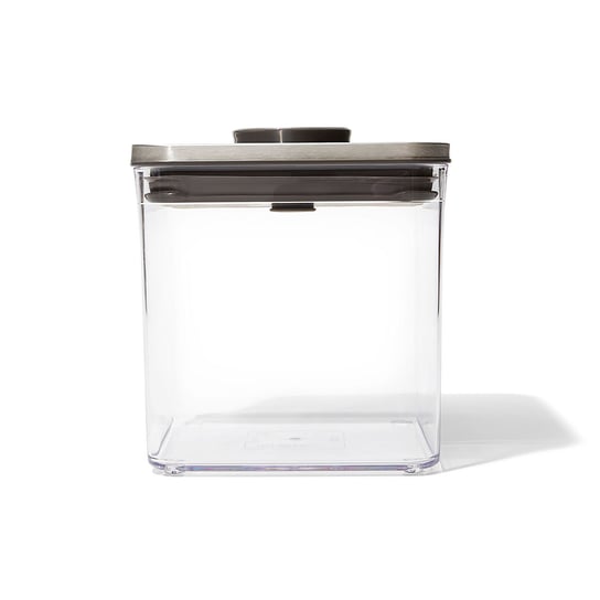 Pojemnik POP2 2,6L kwadratowy - Steel / OXO - OXO | Sklep EMPIK.COM