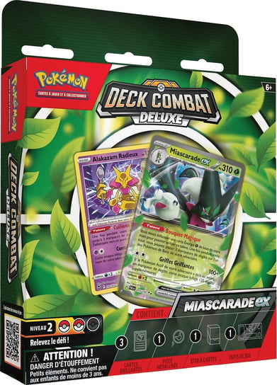 Pokemon: Deck Combat Deluxe - Palmaval-ex lub Miascarade-ex (model ...