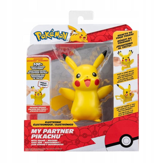 POKEMON My Partner Pikachu interaktywna figurka - JAS POKEMON | Sklep ...