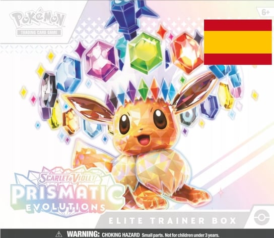 Pokemon: Scarlet & Violet - Prismatic Evolutions - Elite Trainer Box ...