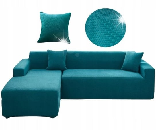 POKROWIEC NA NAROŻNIK KANAPĘ SOFĘ ELASTYCZNY ŻAKARD JODEŁKA PREMIUM 190-230 - Inna marka | Sklep ...