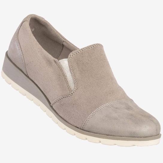 Półbuty Damskie Buty Eleganckie Jezzi Szare RMR1628-4 Szary 40 - Inna ...