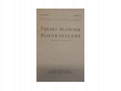 Polski Słownik Biograficzny -Różycki Ignacy -Rudowski Jan t XXXII/4 ...