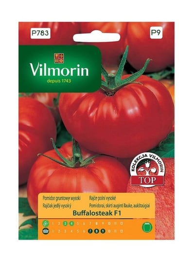 Pomidor gruntowy wysoki Buffalosteak F1 10z Vilmorin - Inna marka | Sklep EMPIK.COM