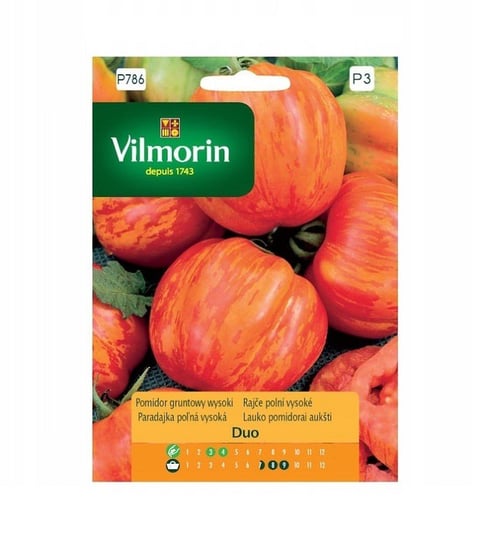Pomidor gruntowy wysoki Duo 0,5 g Vilmorin - Inna marka | Sklep EMPIK.COM