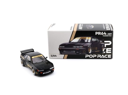 POP RACE PR64-289 Pandem Nissan Silvia S13 Black PR64-0289 1:64 - POP ...