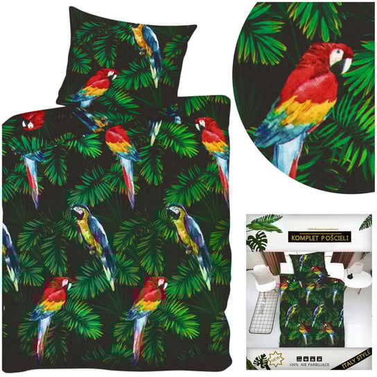 Pościel 140x200 2cz Satynowa Dalwin 942 - Łóżkoholicy | Sklep EMPIK.COM