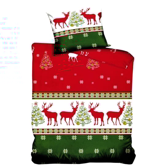 Pościel 140x200 Komplet 2 części Satyna Bawełniana DALWIN - Łóżkoholicy | Sklep EMPIK.COM