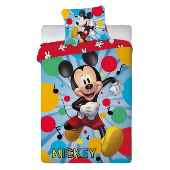 Pościel Mickey Clubhouse 160x200 70x80 Bawełna Komplet Dziecięcy - Faro ...