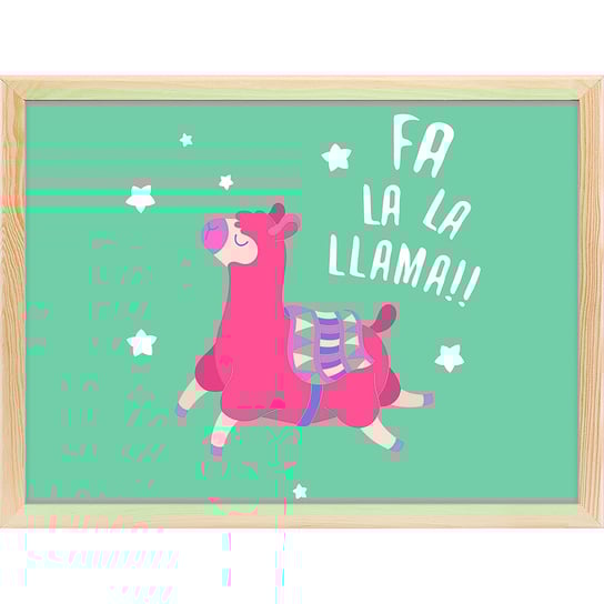 Poster, lama, 30x40 cm - Art-Canvas | Sklep EMPIK.COM
