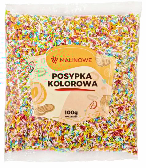 Posypka kolorowa 100g - Malinowe | Sklep EMPIK.COM