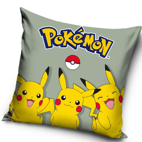 Poszewka velvet 40x40 pokemon z pikachu bulbozaur - Carbotex | Sklep ...