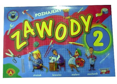 Poznajemy Zawody 2 Gra Planszowa Alexander Gra Zabawa Edukacyjna Dla ...
