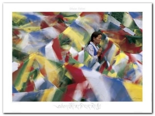 Priere Tibetaine plakat obraz 80x60cm - Wizard+Genius | Sklep EMPIK.COM