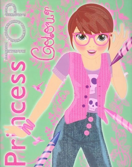 Princess Top Colour. Kolorowanka - Opracowanie zbiorowe | Książka w Empik